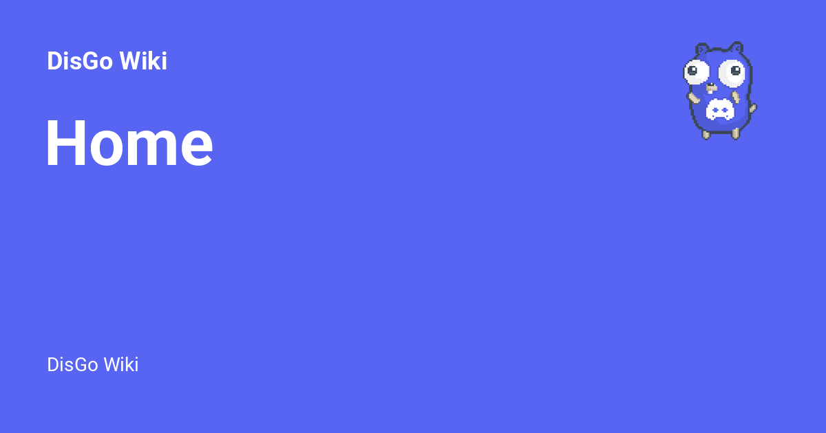 DisGo Wiki
